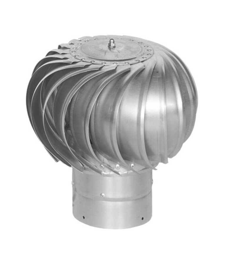 Chimney Spinning Cowl / Ventilation Duct Spinner / Rotating Pot Roof ...