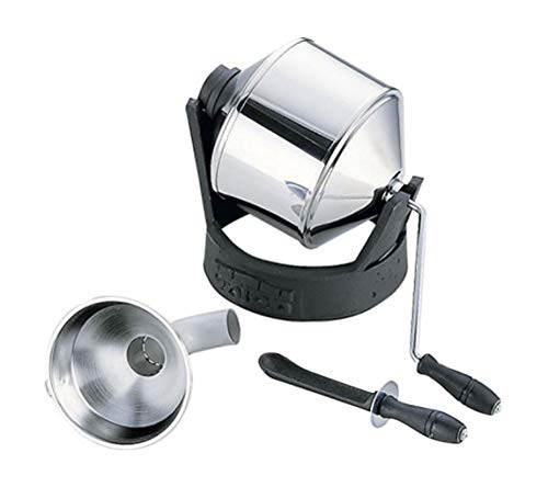 Union Stainless Sample Coffee Roaster Hand Crank Semi-Hot Air 450-550g ...