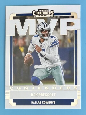2022 PANINI CONTENDERS DAK PRESCOTT MVP CONTENDERS #MVP-DPR Dallas ...