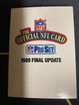 1989 NFL Pro Set Final Update Factory Sealed Complete Set New sealed | eBay