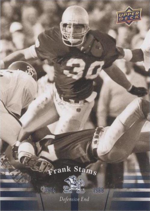 2013 Upper Deck University of Notre Dame - Frank Stams #44 for sale ...