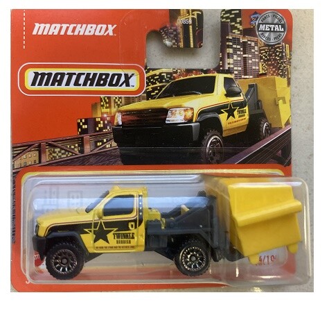 Mattel MBX Garbage Scout Yellow 1:64 HFR80 MATCHBOX | eBay