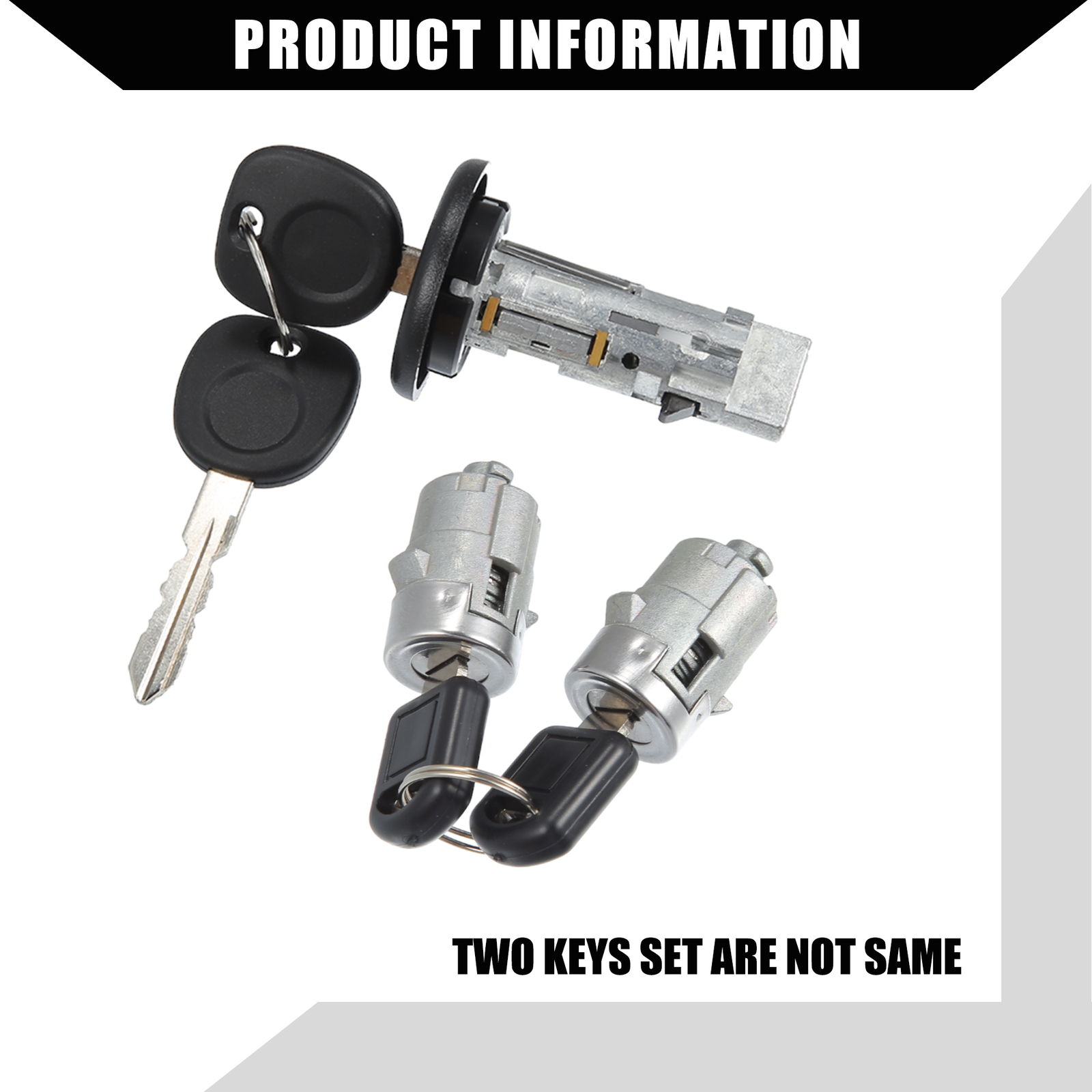 Pack of 3 for Chevy Silverado Ignition Switch Door Lock NO.15298924/ ...