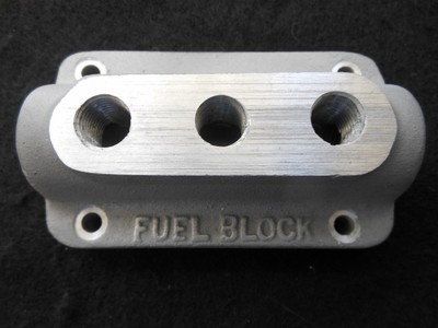 FLATHEAD HOT RAT ROD TRI-POWER FUEL BLOCK FL-FB-3x2-6 | eBay