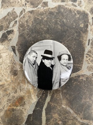 Three Stooges 1983 Button Up Company | eBay