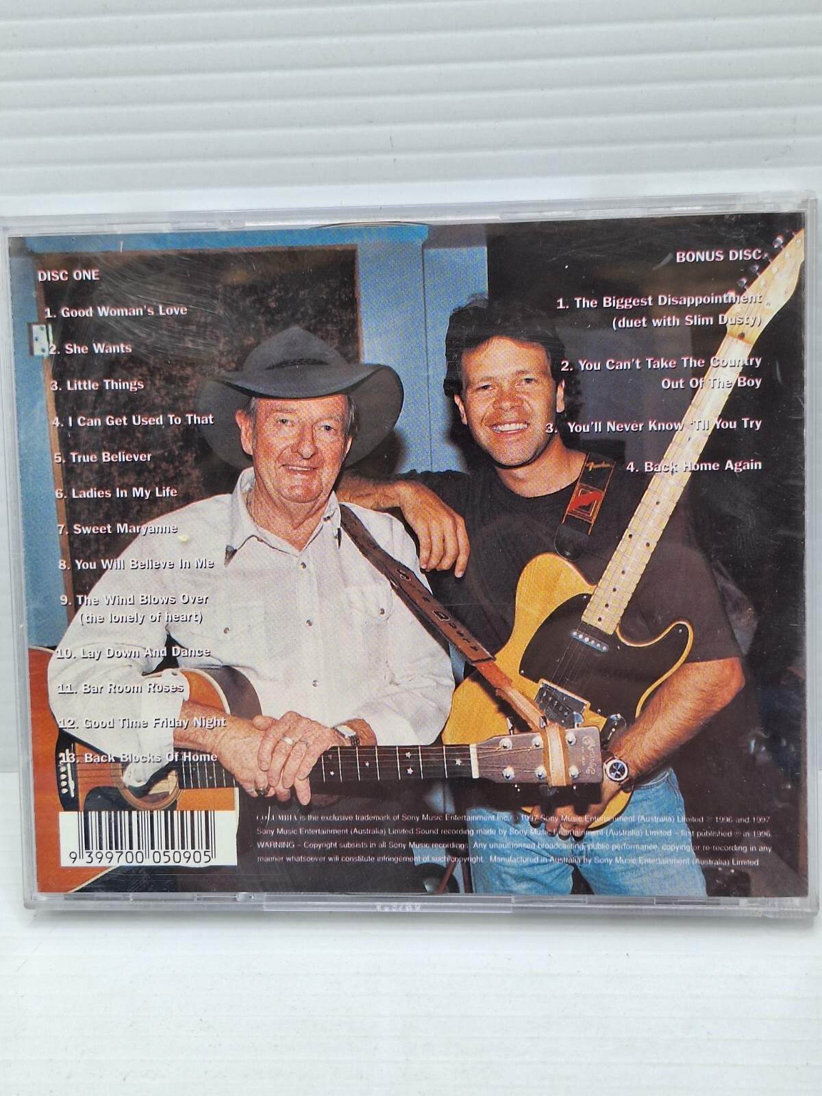 Troy Cassar-Daley - True Believer 2 Disc SIGNED COUNTRY CD - OZ SELLER ...
