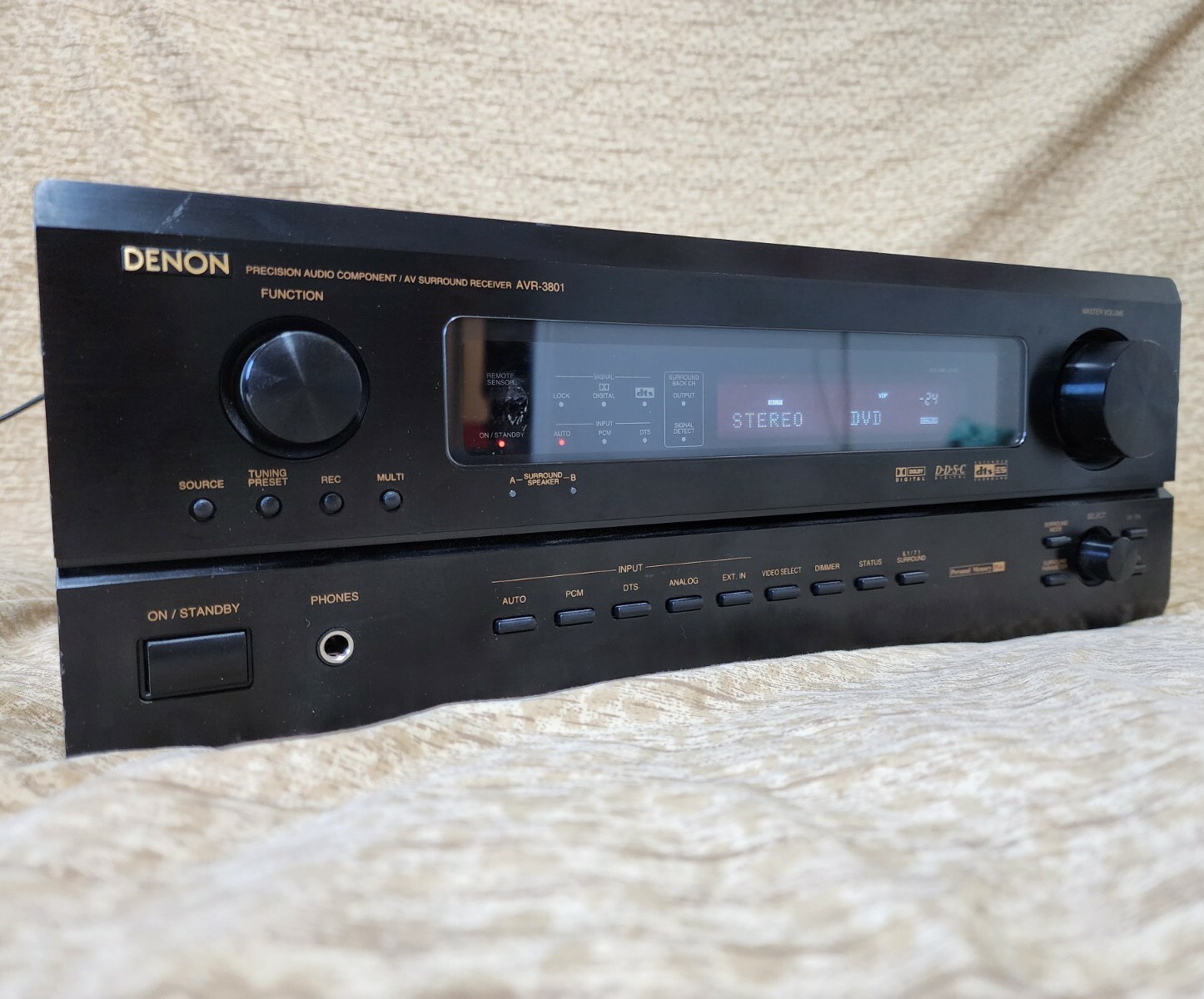 Denon AVR 3801 7.1 Channel 140 Watt Receiver for sale online | eBay