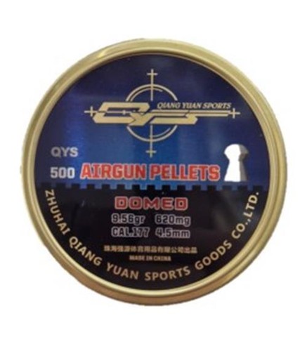 QYS Domed Heavy Pellets .177 Cal 4.50mm 9.56gr Target Shooting Air ...