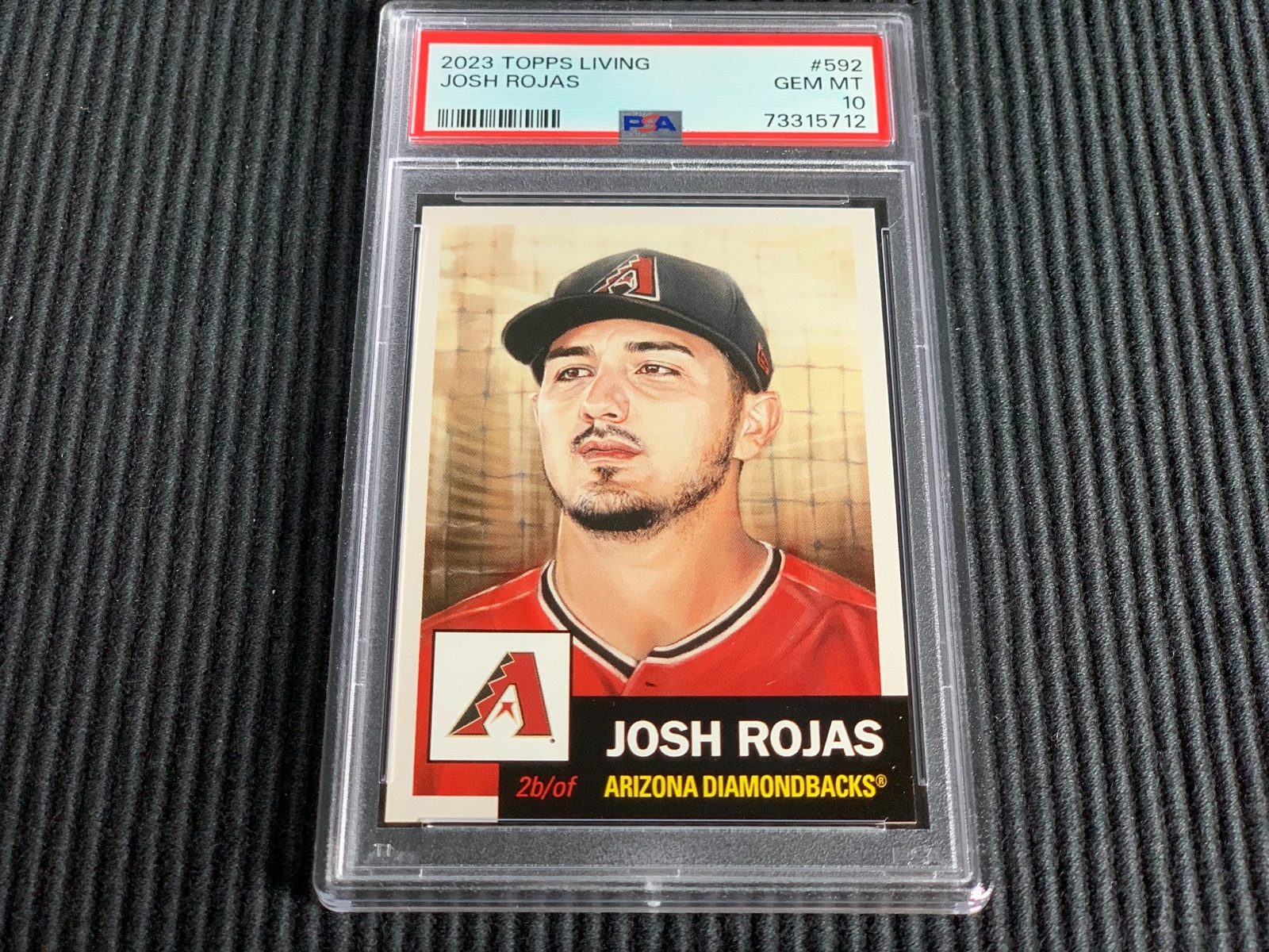 2023 TOPPS LIVING SET #592 JOSH ROJAS *PSA 10 GEM MINT* DIAMONDBACKS | eBay