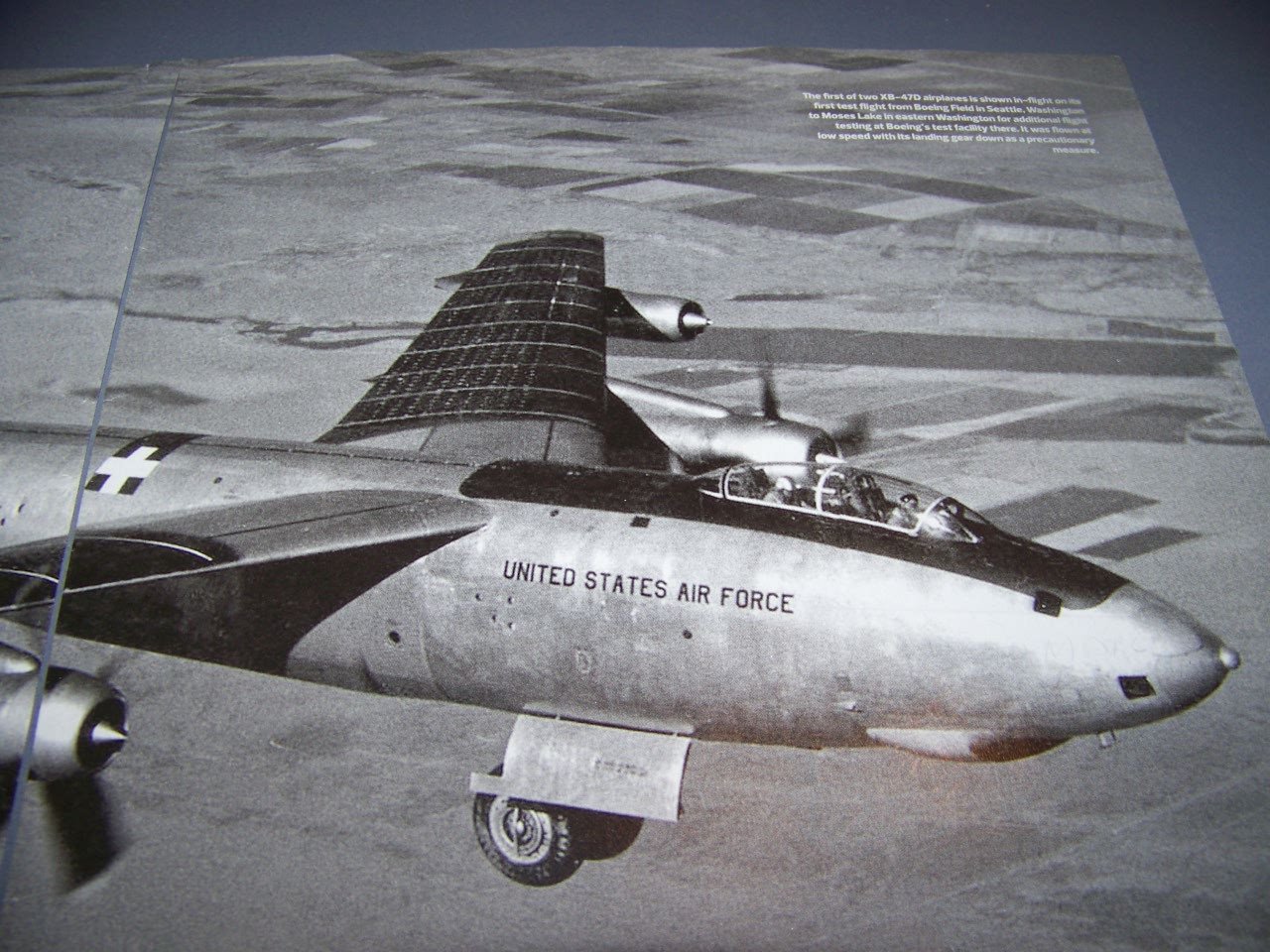 VINTAGE..BOEING XB-47D HISTORY...HISTORY/PHOTOS/DETAILS..RARE! (16S) | eBay