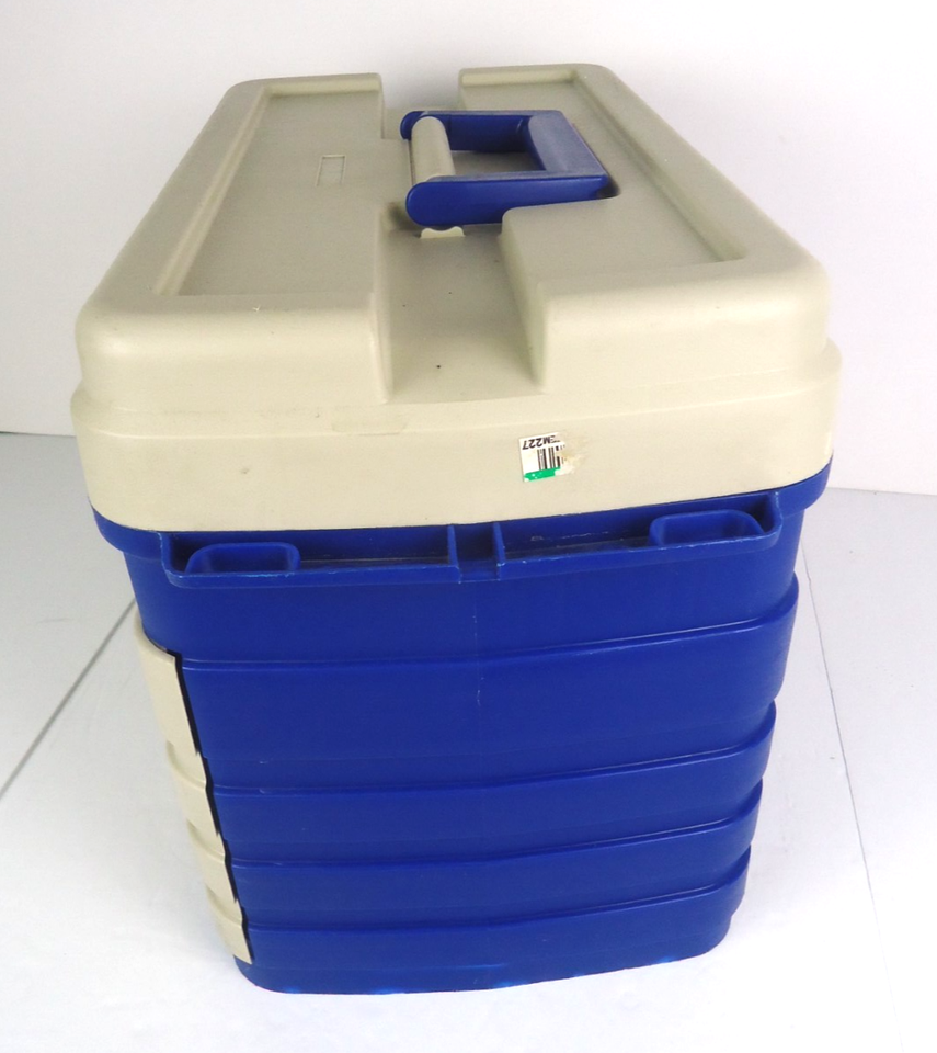 PLANO Fishing Tackle Box 758 Locking w 4 Pull Out Drawers Good ...