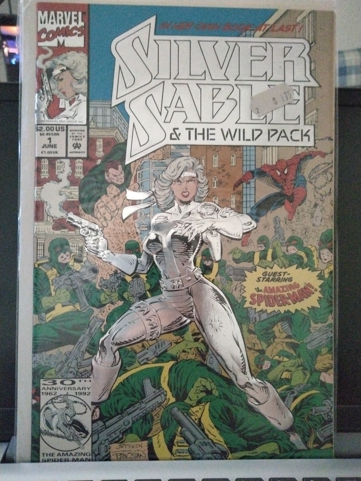Silver Sable and the Wild Pack #1 (Marvel Comics June 1992) for sale ...