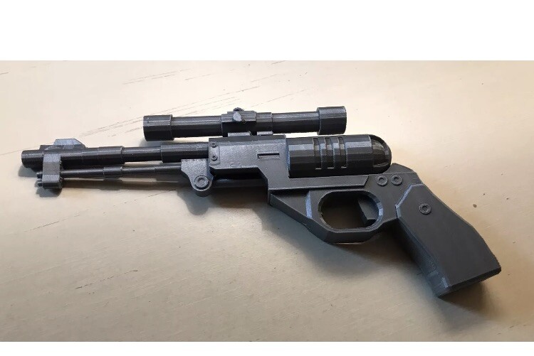 star wars cad bane de-10 pistol blaster replica Book Of Boba Fett ...