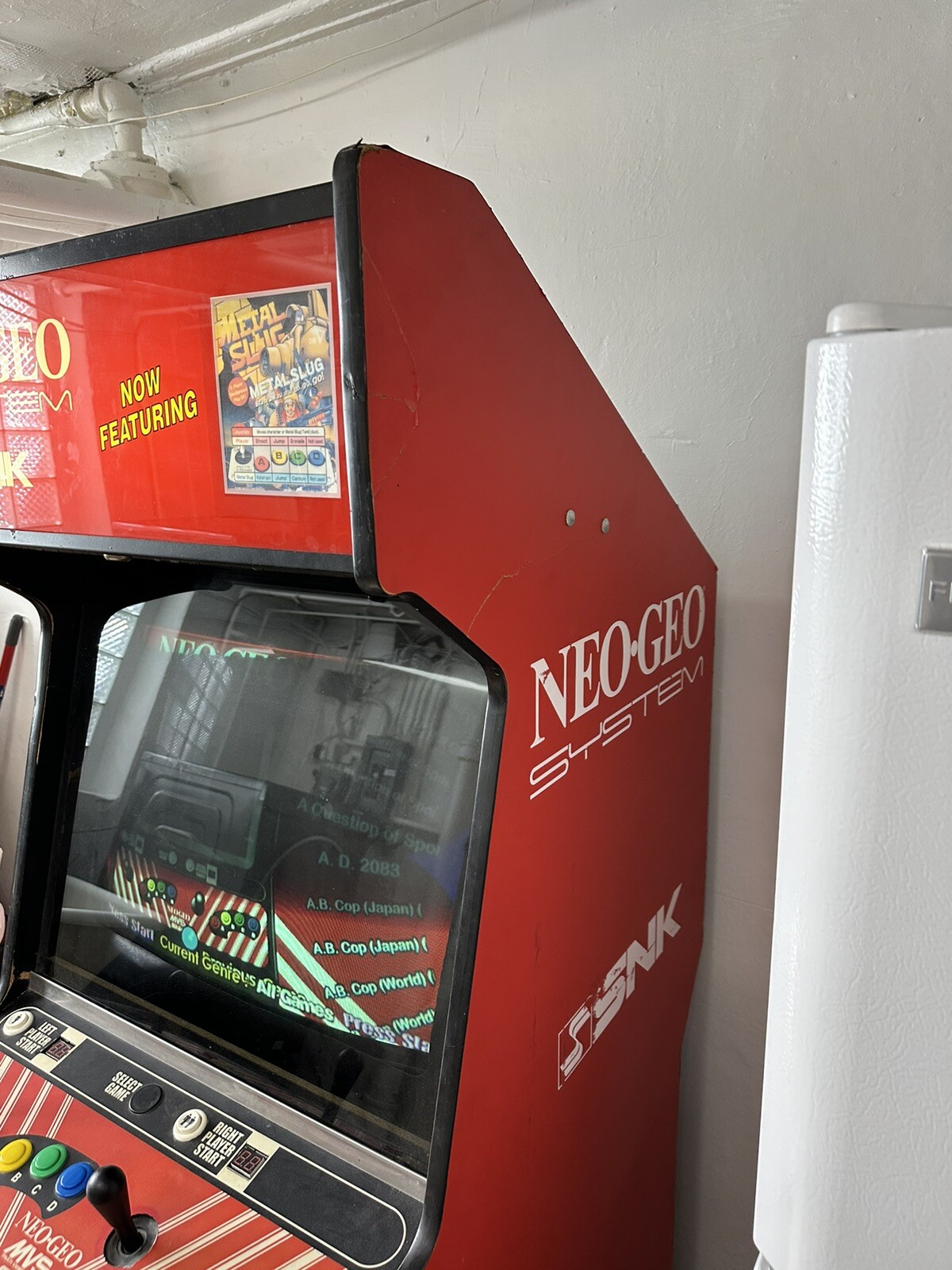 Neo Geo MVS 4-Slot Arcade Cabinet + MAME | eBay