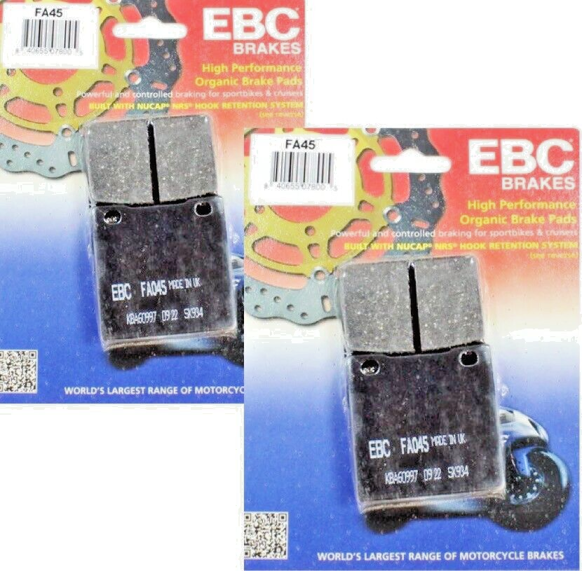 2 Sets Genuine EBC Front Brake Pads Honda CB250 CB400 CB650 CB750 ...