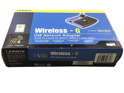 Cisco Linksys WUSB54G Wireless-G USB Wireless Network Adapter Card NEW ...
