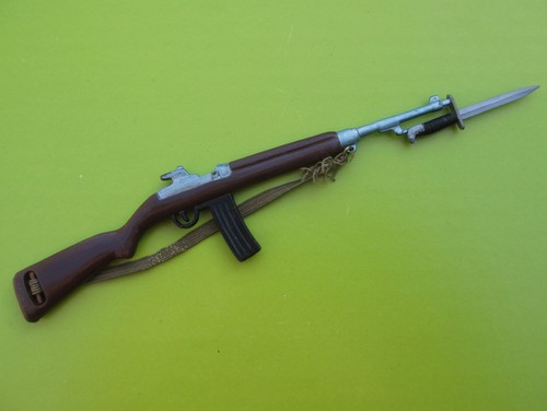 Gi Joe Carbine w/ Authentic Vintage Hasbro Bayonet + Manuals | eBay