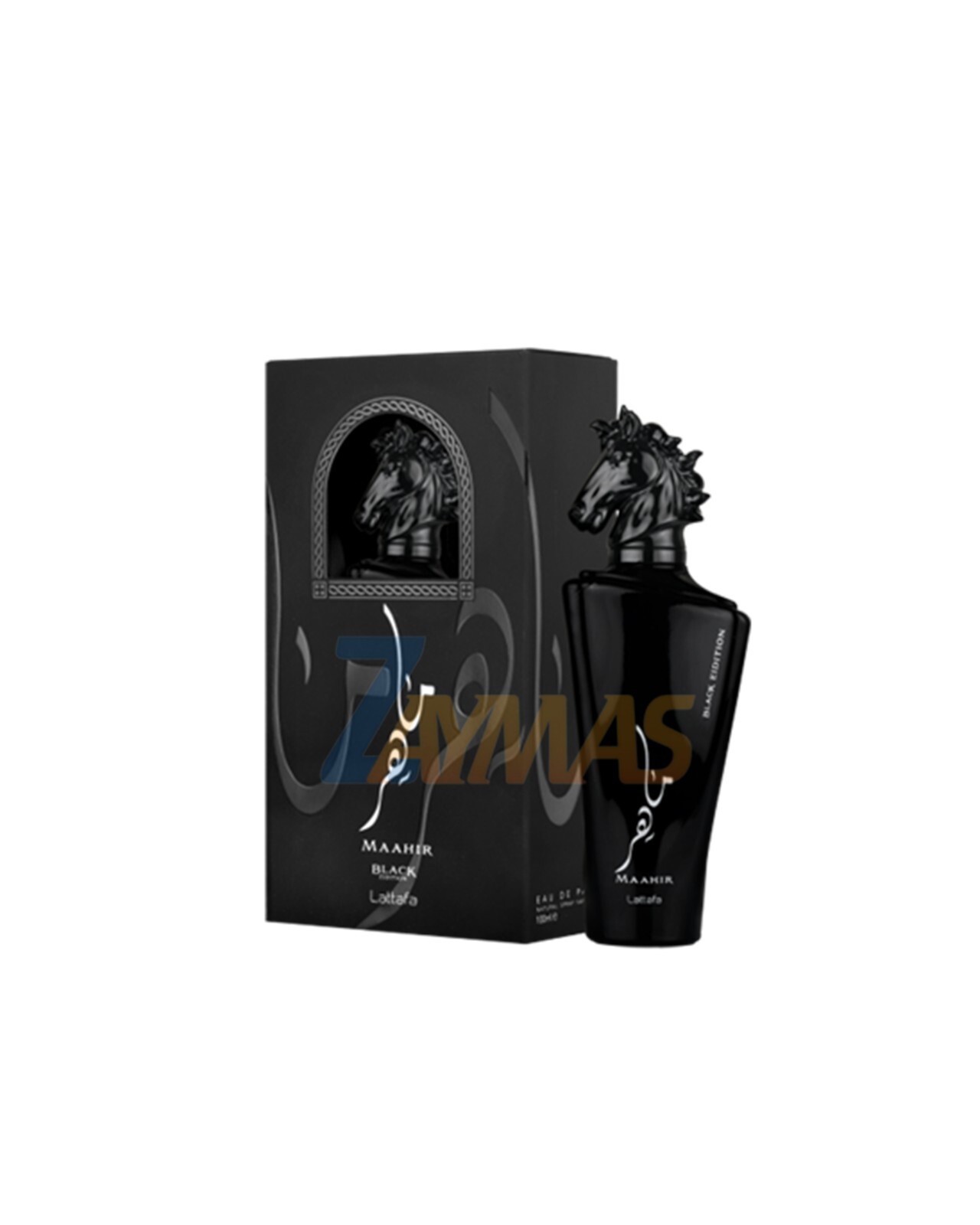 MAAHIR LATAFFA BLACK EDITION 100ML Unisex Perfume EDP WITH GIFT BAG ...