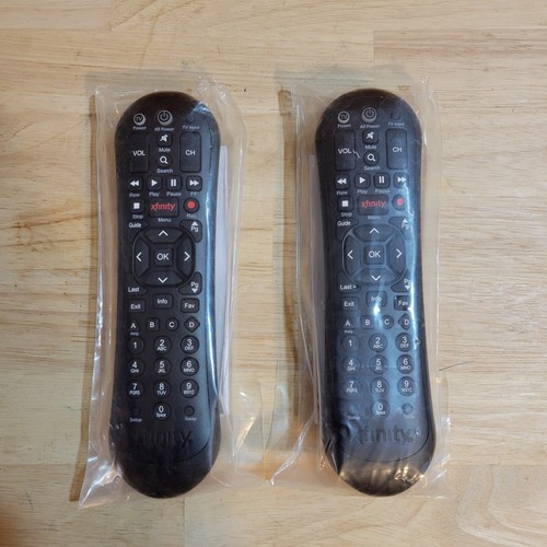Remote Control LOT OF 2 XFINITY XR2 v3-R Comcast Cable TV Black Factory ...