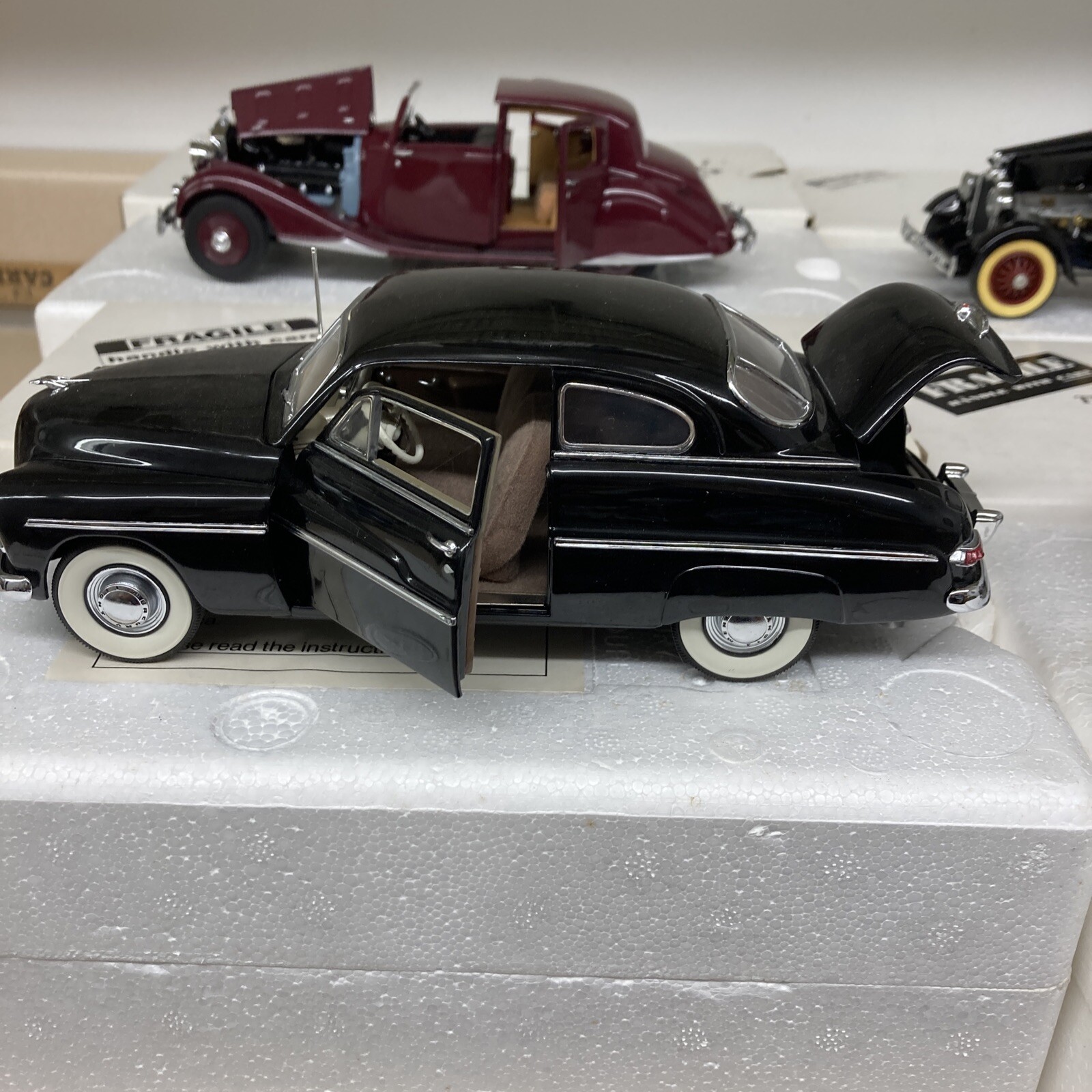 Lot of 6 Danbury Mint Diecast 1:24 Scale Model Cars With Boxes ...