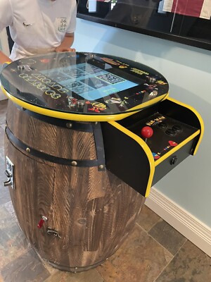 arcade machine video game Table Top Barrel | eBay UK