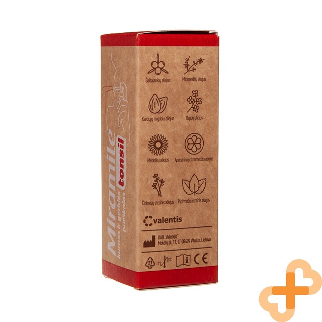 Miramile Natural Throat & Tonsil Spray 30 Ml UK Stock for sale online ...