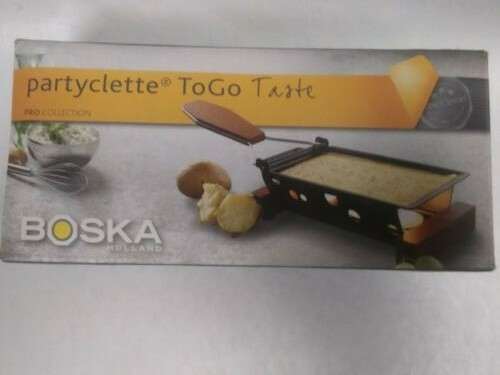 Partyclette To-Go Taste Mini Tea Light Raclette Set, Boska Holland ...