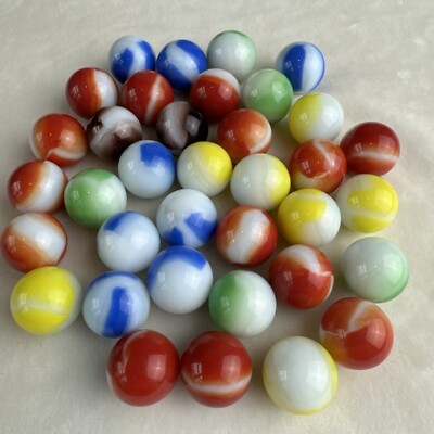 Lot Of 34 Beautiful Vintage Estate Find Marbles | eBay