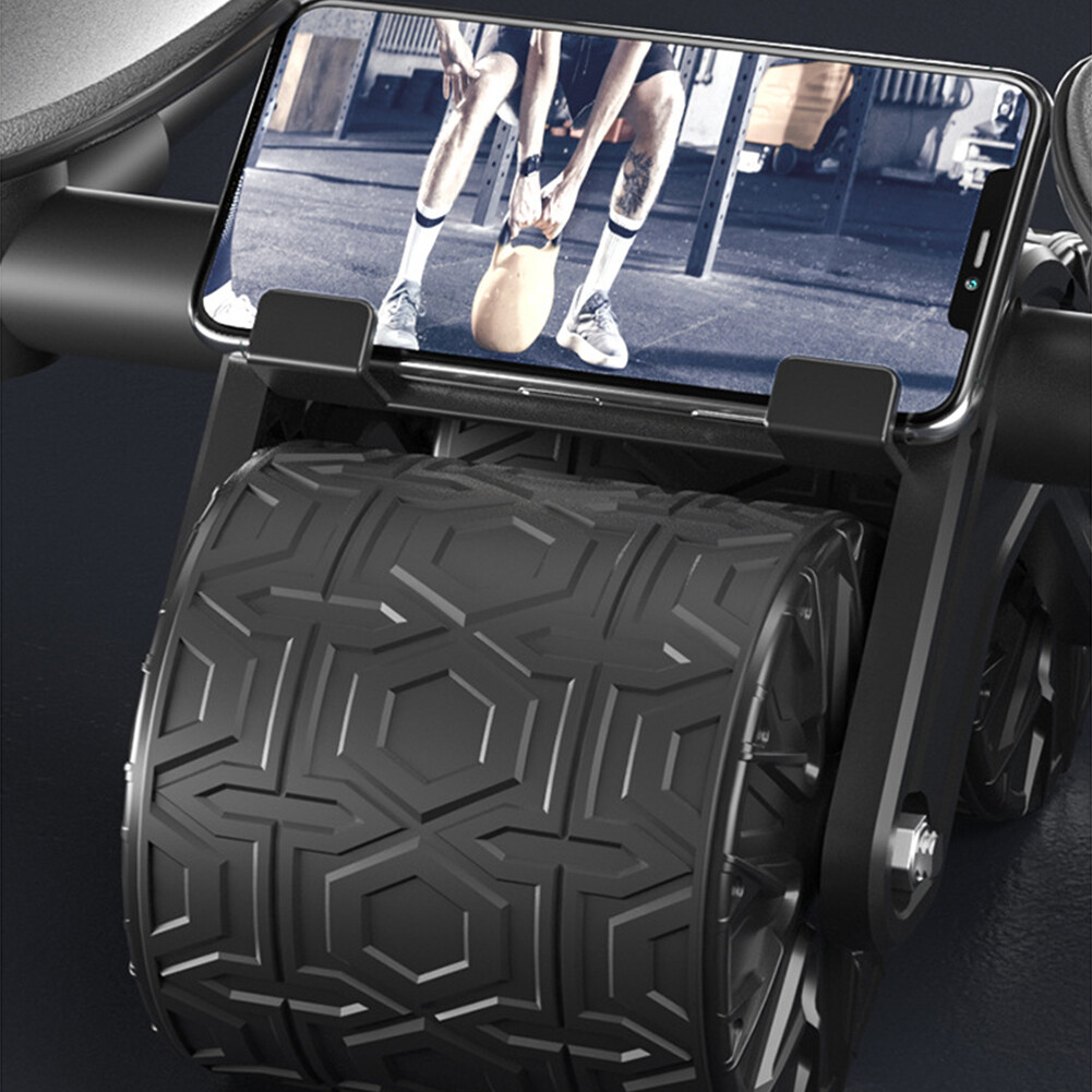 2 In 1 Elbow Support Abdominal Wheel Automatic Rebound for Adults ...