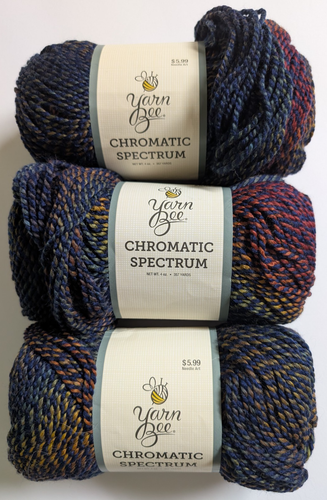 Yarn Bee Chromatic Spectrum Yarn - #20 All Systems Indigo - Acrylic 3 ...