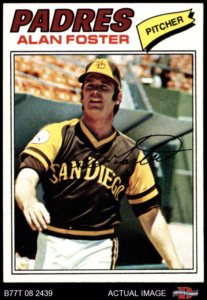 1977 Topps #108 Alan Foster Padres 7.5 - NM+ | eBay