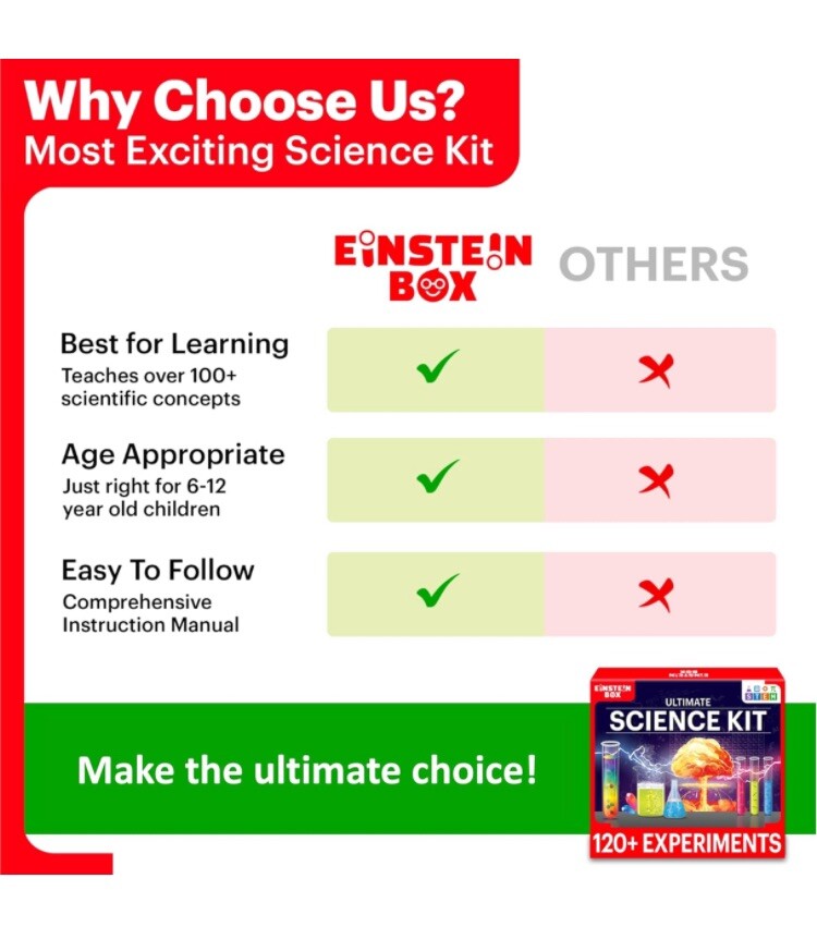 Einstein Box Ultimate Science Kit for Boys and Girls Ages 8-14 | eBay
