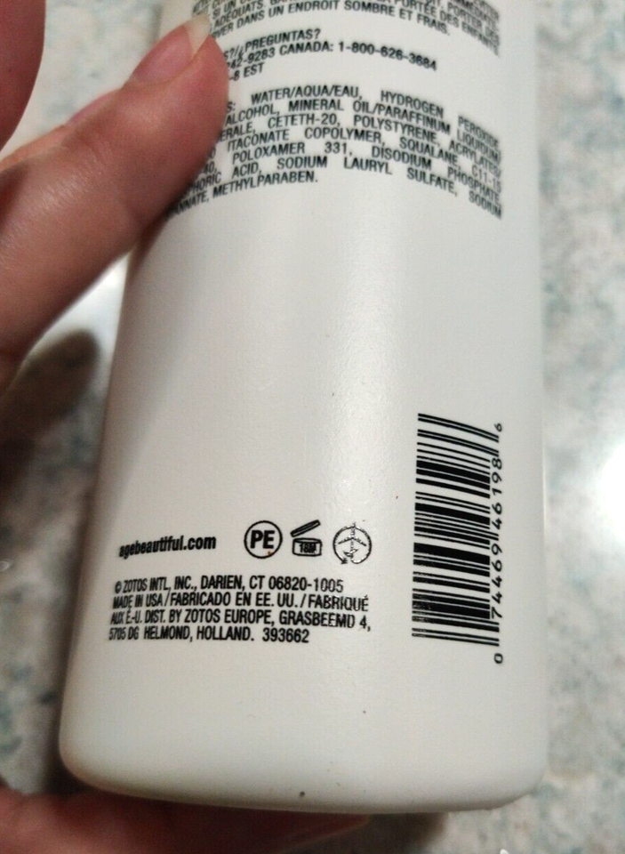 AGE Beautiful Gentle Creme Hair Developers | for Permanent Hair Color ...