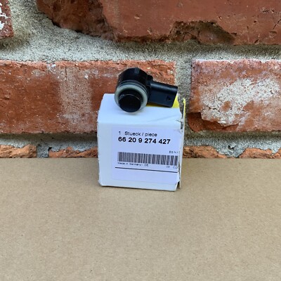 BMW Parking Assist Sensor Ultrasonic Black PDC 66209274427 OEM | eBay
