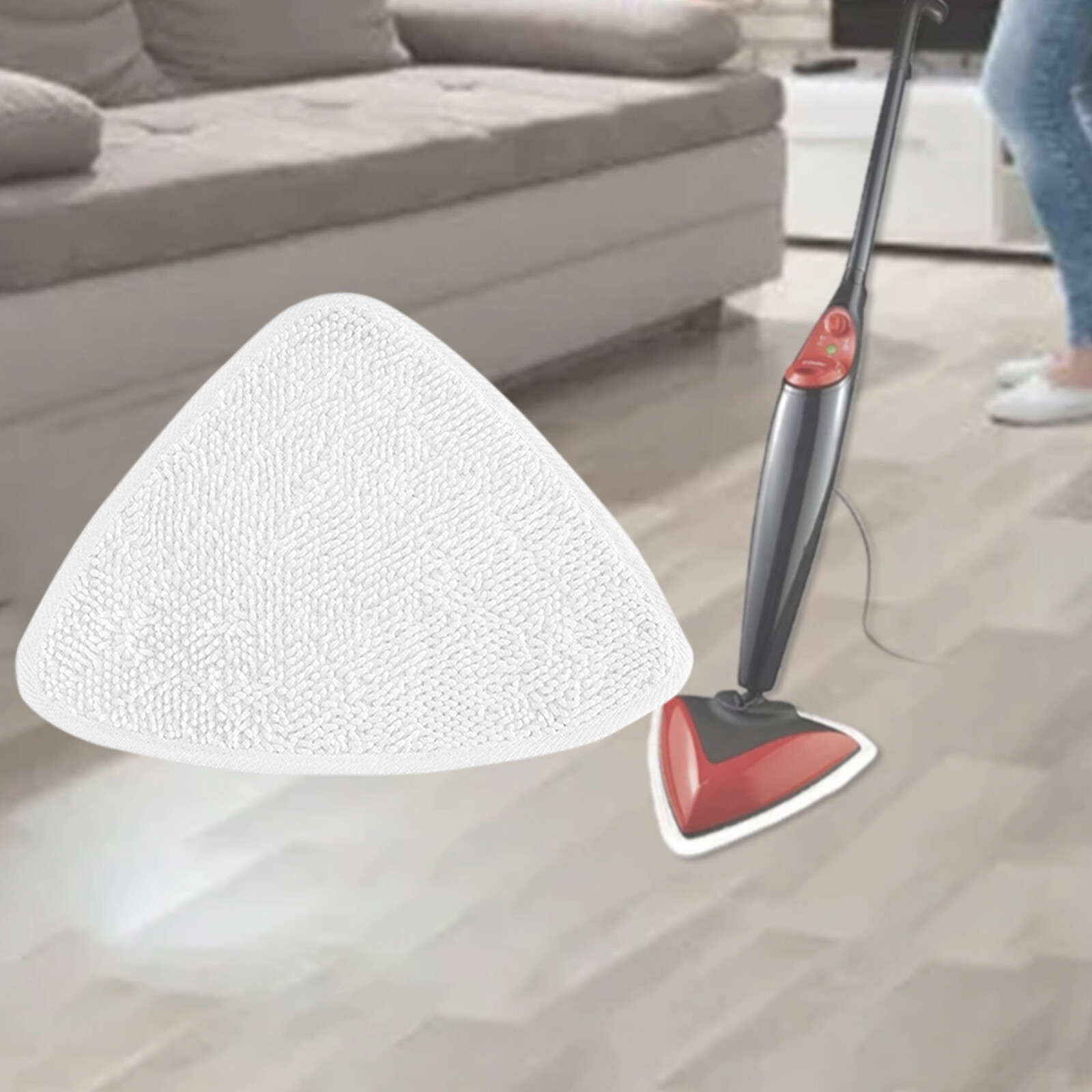 4PACK Microfiber Pad For Vileda Steam Cleaner 100 Hot Spray Mop ...