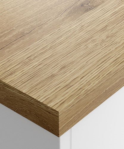 Omega -Ashdown Oak Square Edge Worktop | Various Sizes, Upstands ...