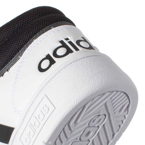 Adidas Hoops 3.0 Mid Men’s Athletic Shoe White Sneaker Footwear ...