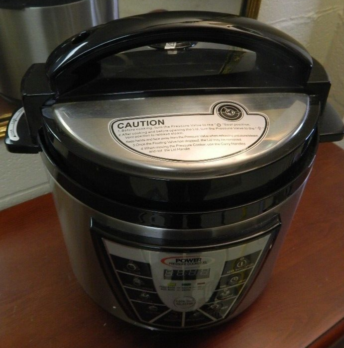 Tristar Power Cooker XL 6 Qt Pressure Cooker - Silver/Black - New! | eBay