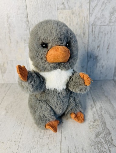 Wizarding World Fantastic Beasts Baby Niffler 7" Plush Gray White ...