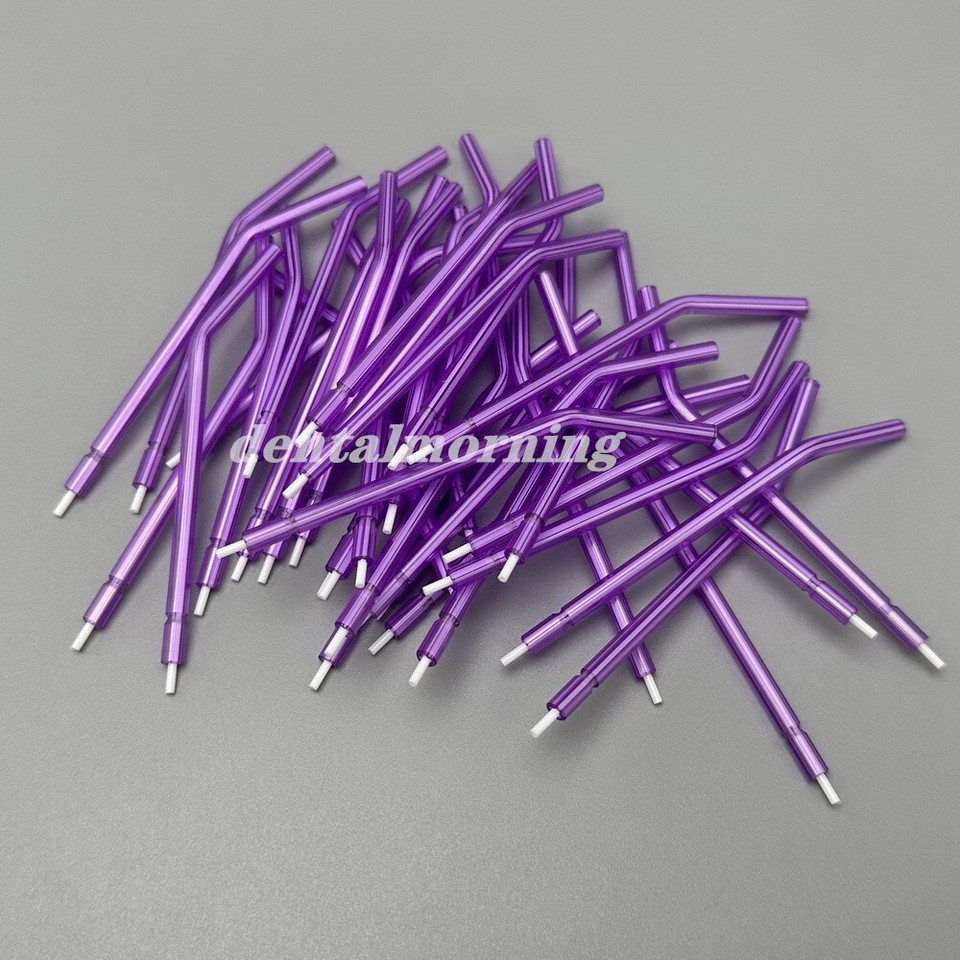 250Pcs Dental 3-Way Air Water Syringe Disposable Spray Tips Triple ...
