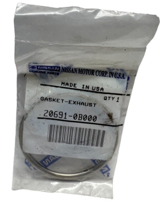 Genuine OEM Nissan 20691-0B000 Exhaust Pipe To Manifold Gasket **Free ...