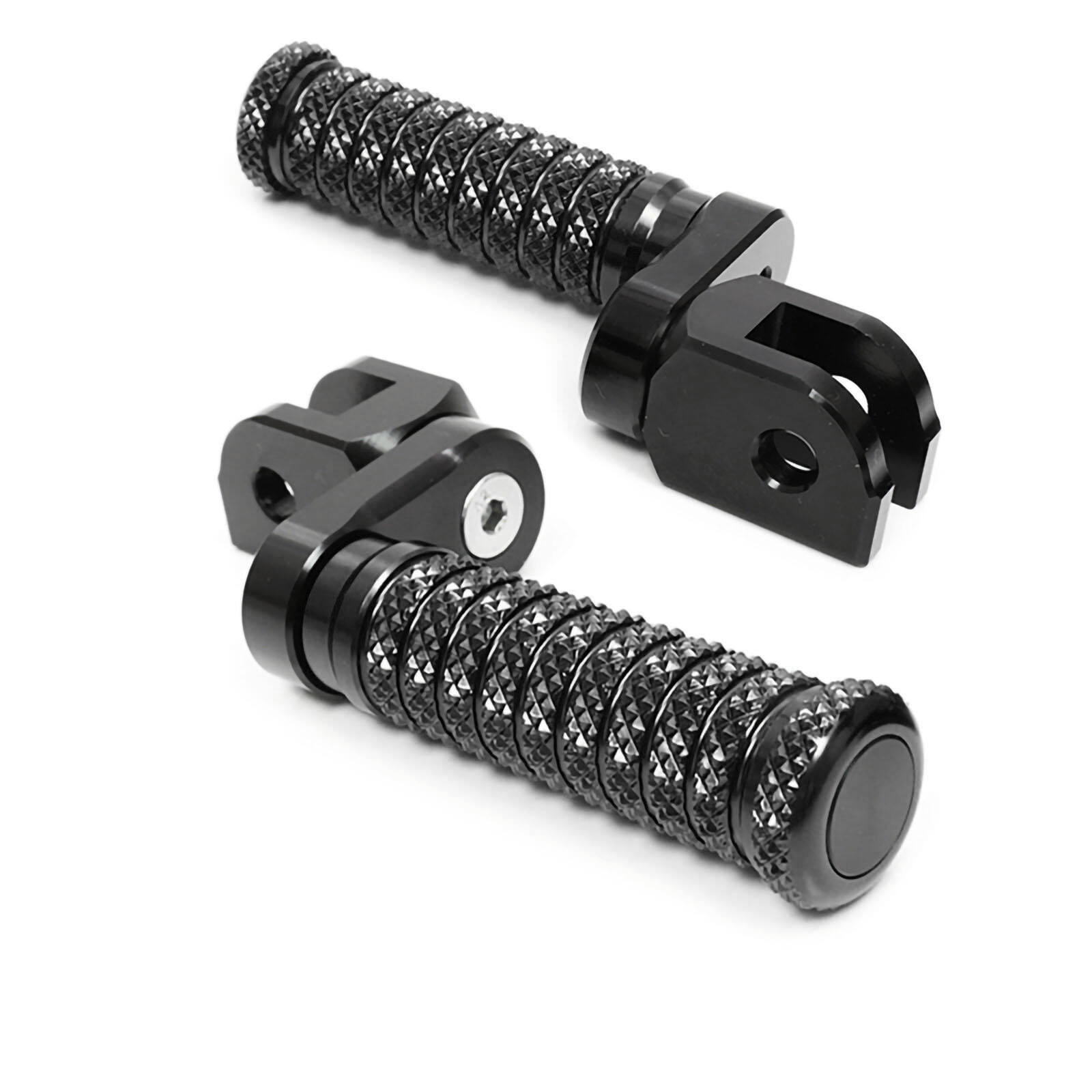 Black POLE 1 inch Riser Front Foot Pegs For CB500X 14 15 16 17 18 19 20 ...
