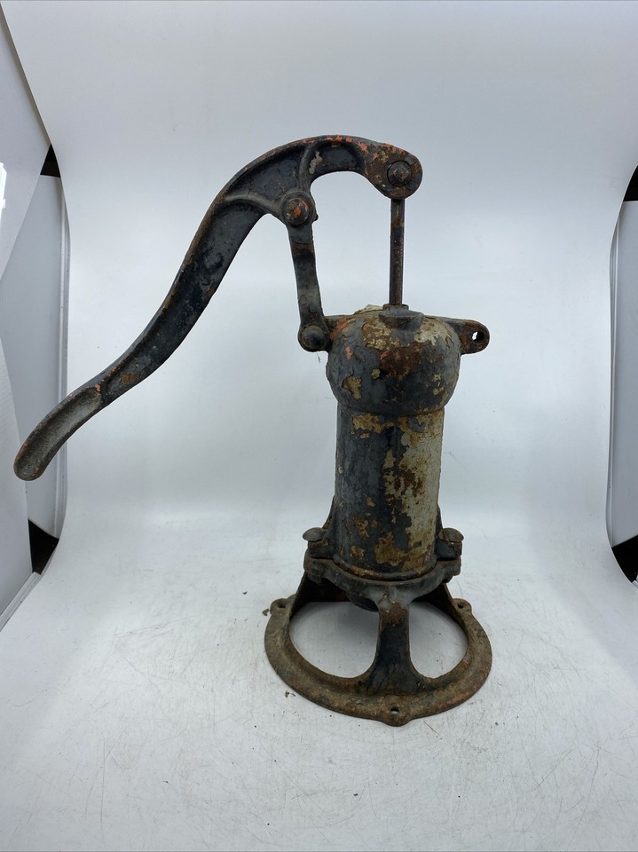 Antique Cast Iron Hand WATER PUMP GREAT For DECORATION | eBay