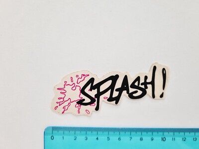 Splash Sticker Autocollant Vintage 80S Original | eBay UK