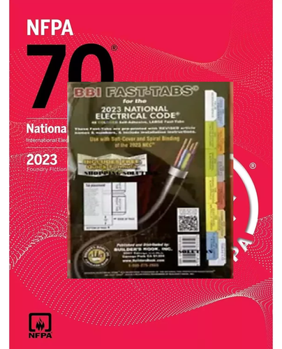 NFPA 70, National Electrical Code, 2023 Edition , Paperback + bbi tab | eBay