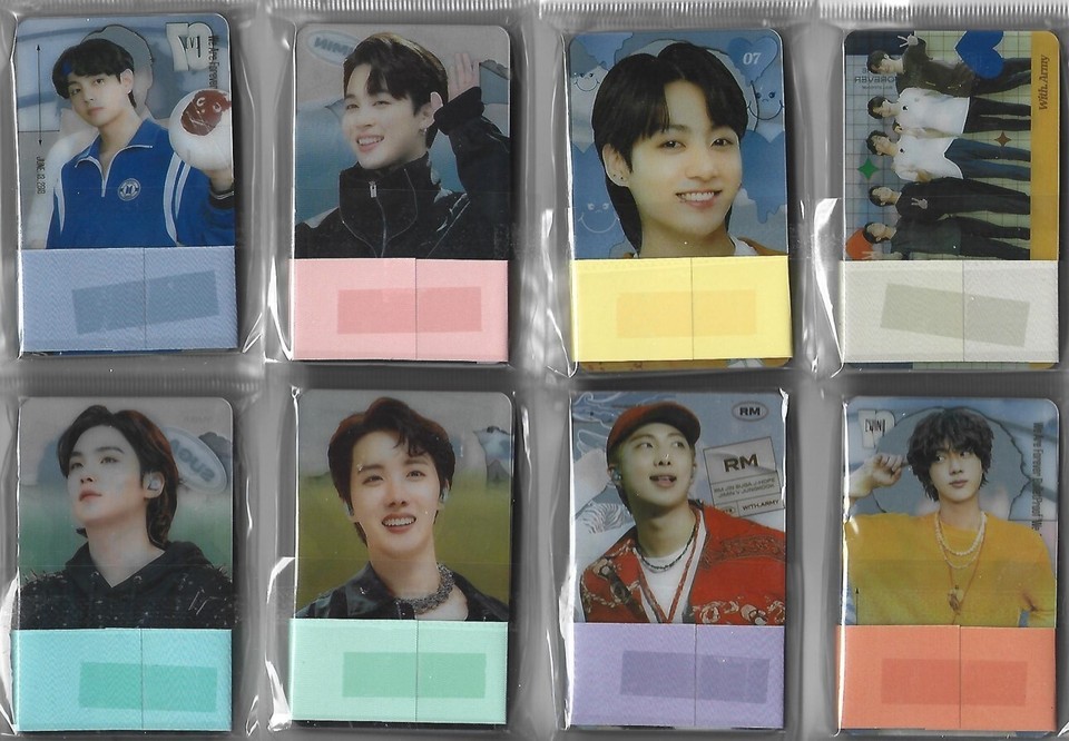 BTS [Transparent Photo Card 25P] x 8 EA K-POP 202302 | eBay
