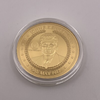 BU PROOF MEDAL: J F Kennedy 1953 2017 Bradford Exchange Minted; 100 YRs | eBay