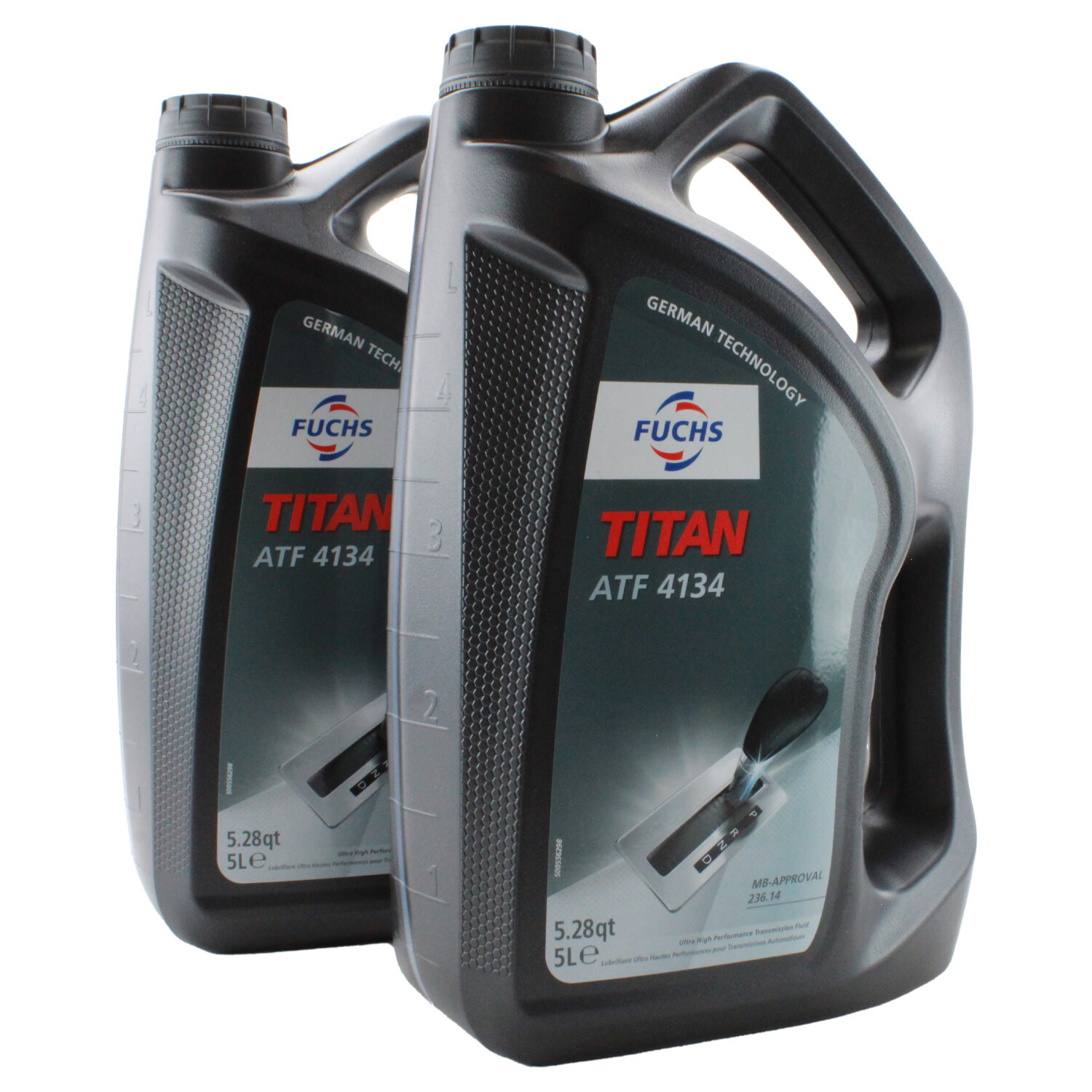 Fuchs 10 Liter TITAN ATF 4134 Automatic Transmission Fluid Red 2x5L for ...