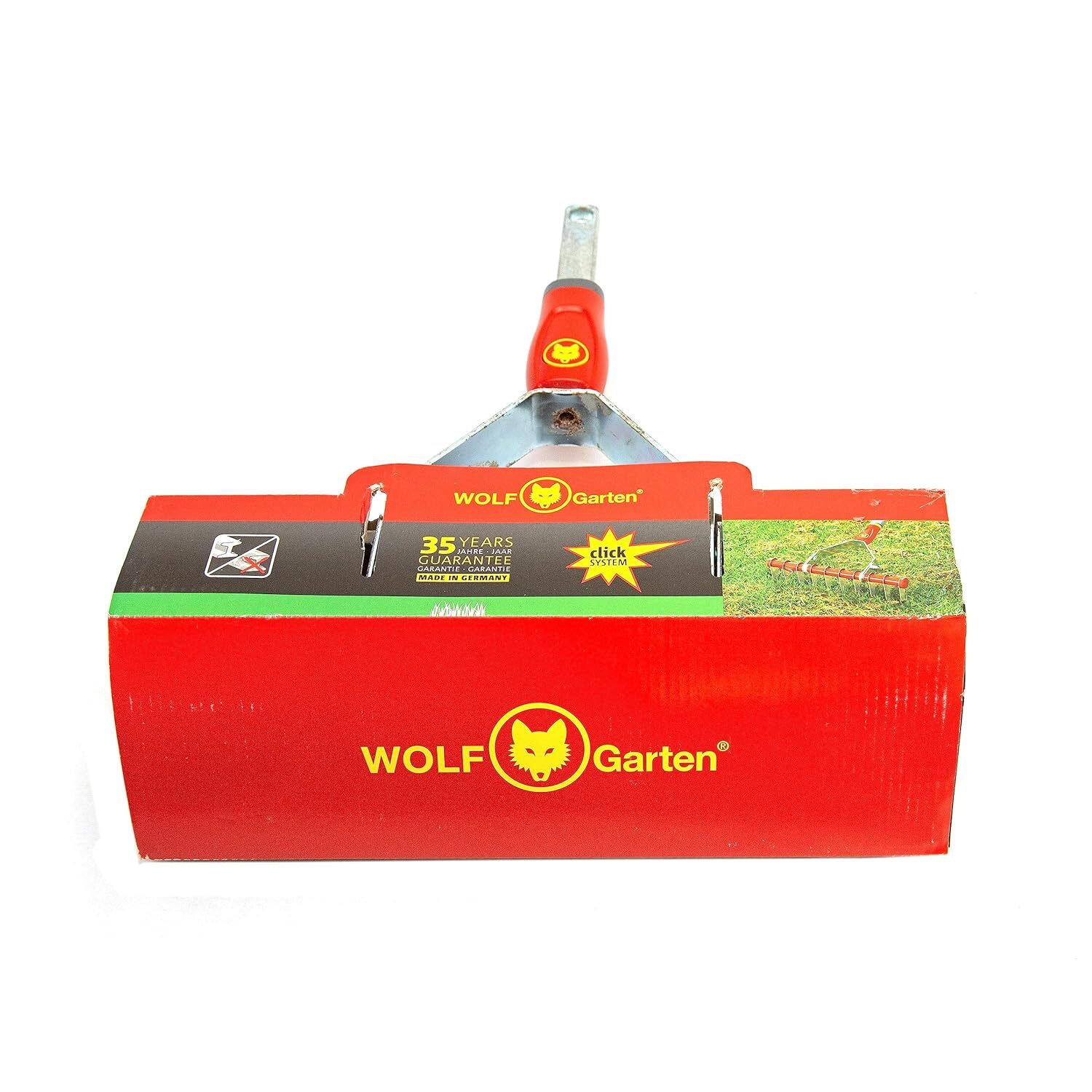 WOLF-Garten 71AAA035650 Pendulum Scarifier, 30 cm (Red) + Free Shipping ...