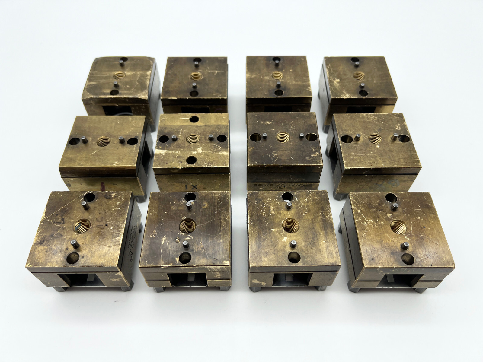Erowa ITS50 Uniplate Brass Holder 51 x 51 (Set of 12) - ER-009219 EDM ...